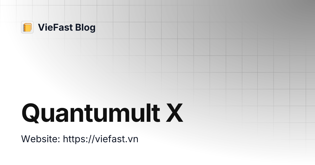 Quantumult X | VieFast Blog